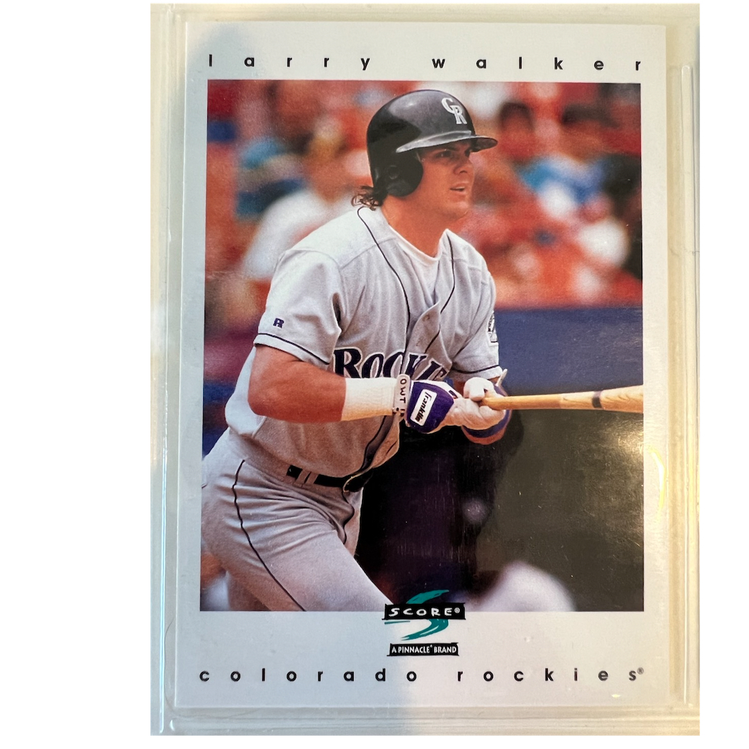 Larry Walker Score Colorado Rockies