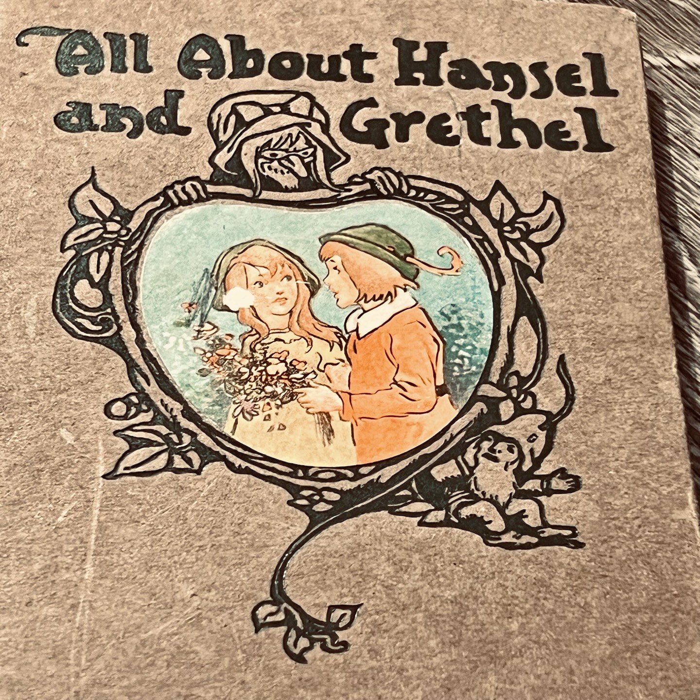Antique First Edition Copy All About Hansel and Grethel Illustrator ...