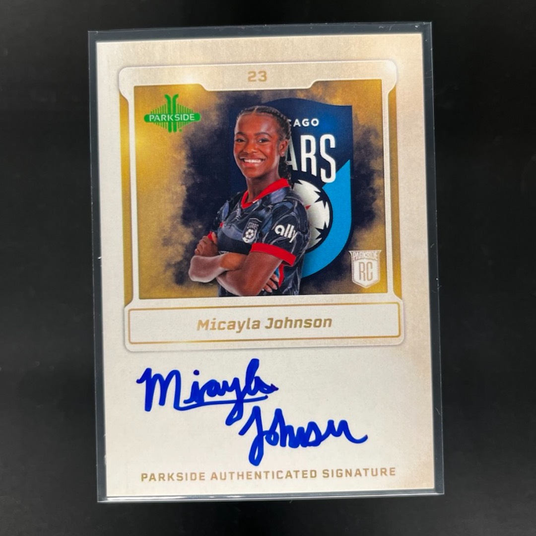 Micayla Johnson 2025 Parkside NWSL Vol 1 Signature Series Autograph ...