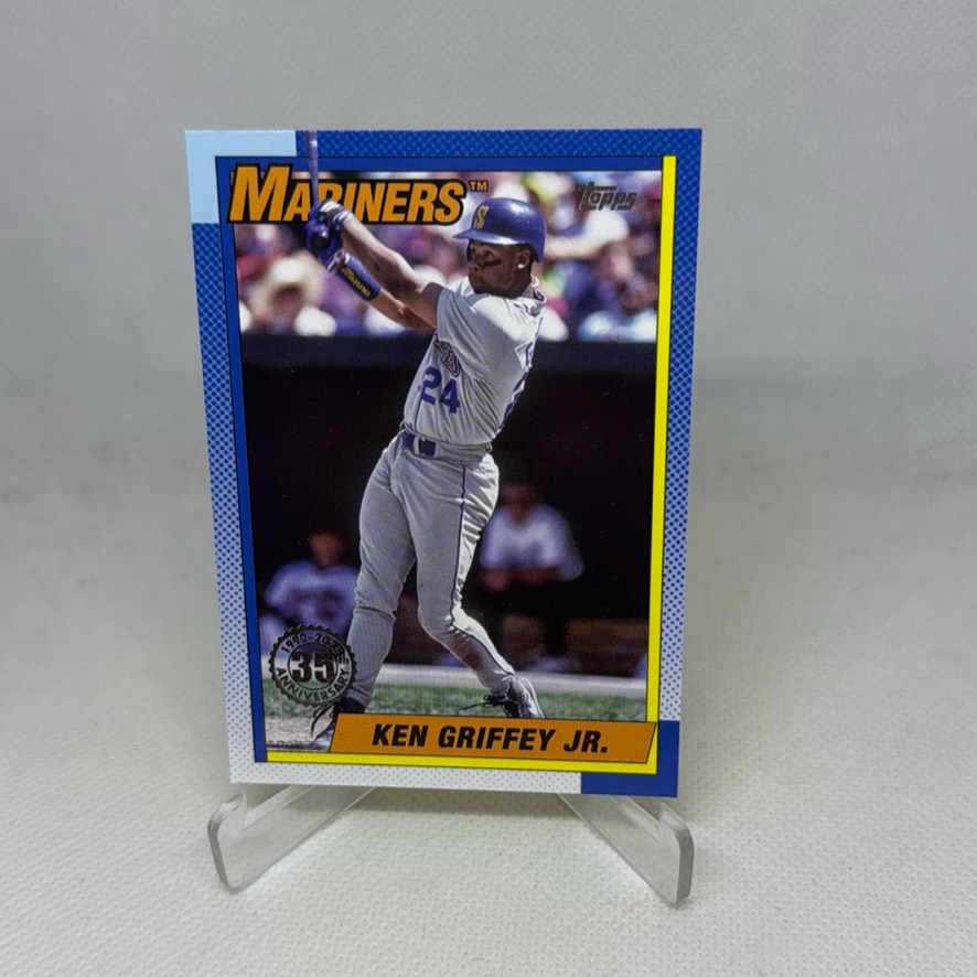 Ken Griffey Jr. 1990 35th Anniversary 2025 Topps Series 1 Card #T90-76 ...