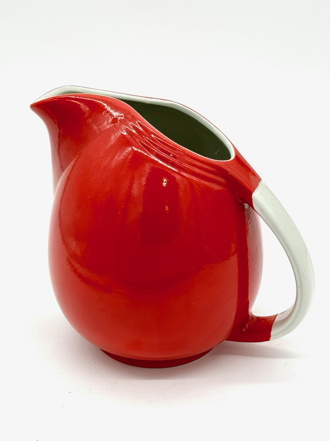 Pitcher Vintage Tomato Juicy Red Hall Superior Quality Large Ceramic ...