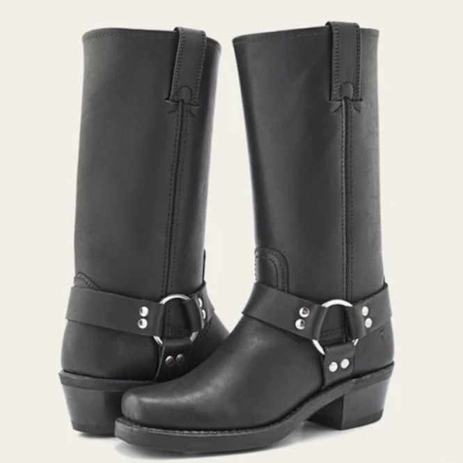 Frye women’s Harness 12R Boot in Black size 9 MSRP 498