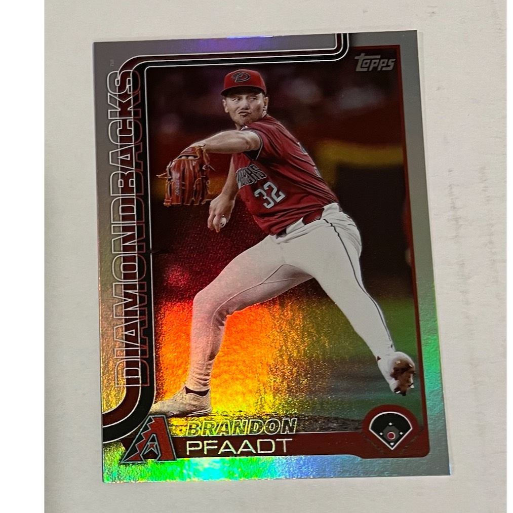 Brandon Pfaadt Rainbow Foil Arizona Diamondbacks