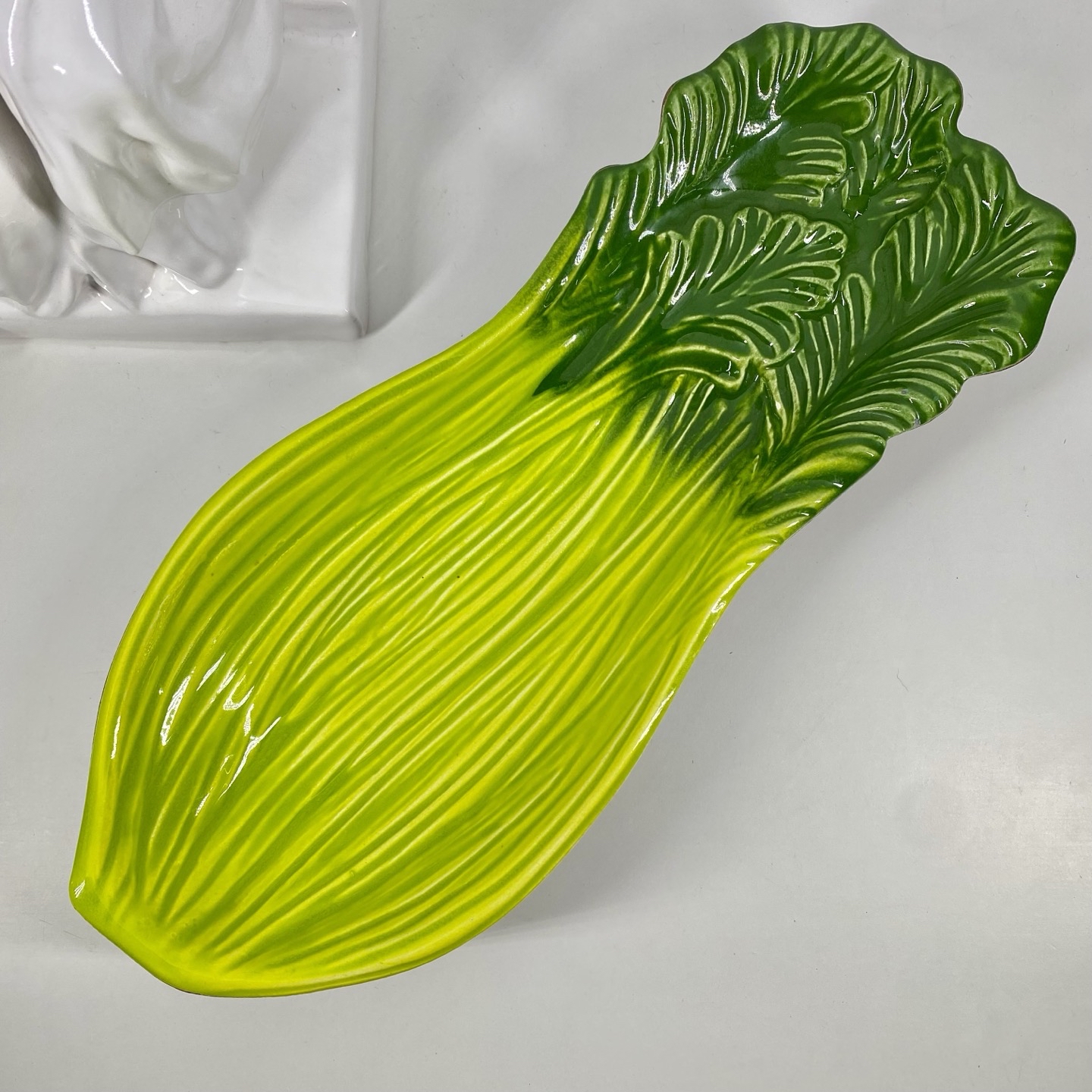 Ceramic CARDINAL POTTERY Celery DISH Relish Tray USA 13 VTG MCM 50s ...