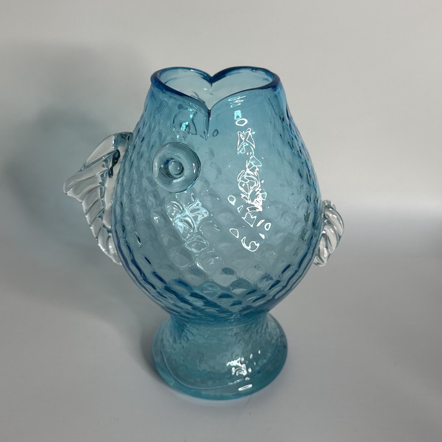 Blue Fish Vase