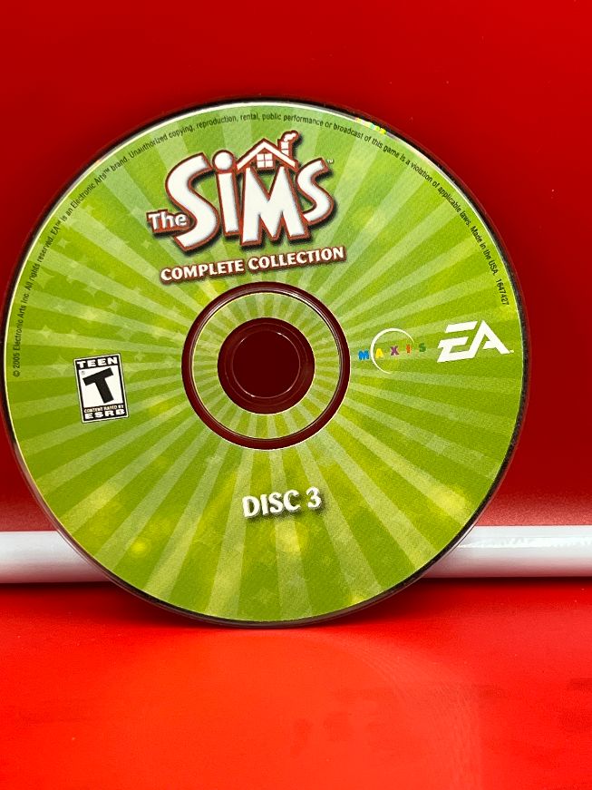 2005 CD EA The Sims Complete Collection Disc 3