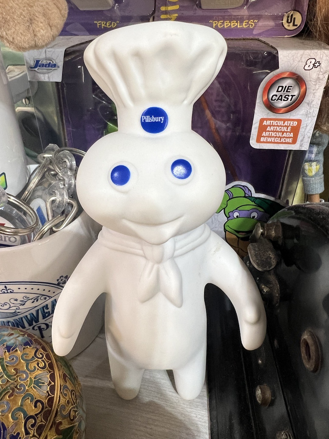 1971 Pillsbury Doughboy Rubber Figure Squishy