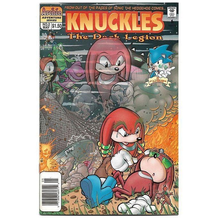 Knuckles: The Dark Legion #2 (1997) *Archie Comics / Athair / Kragok ...