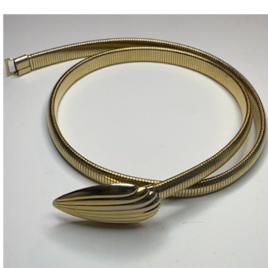 Gold Snake Chain Belt