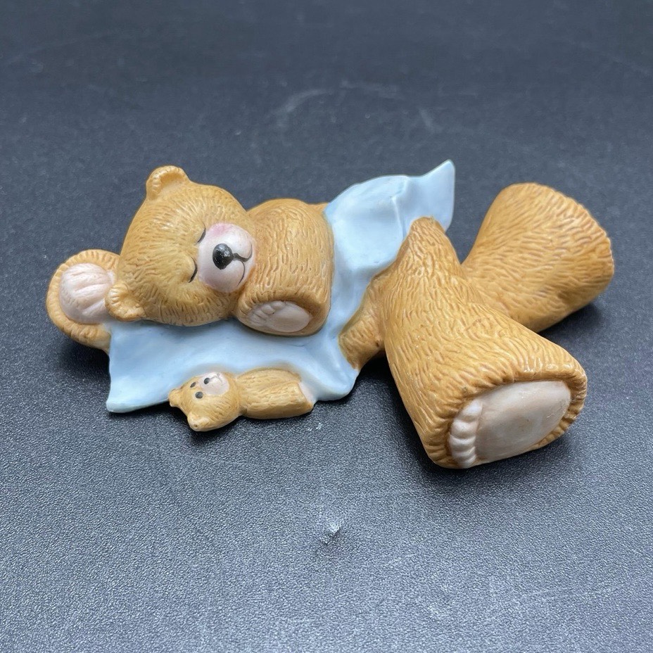 Bear Feet Family Howard Designs Ceramic Sleeping Bear with Blanket VTG ...