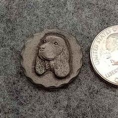 Pewter English Springer Spaniel Pin