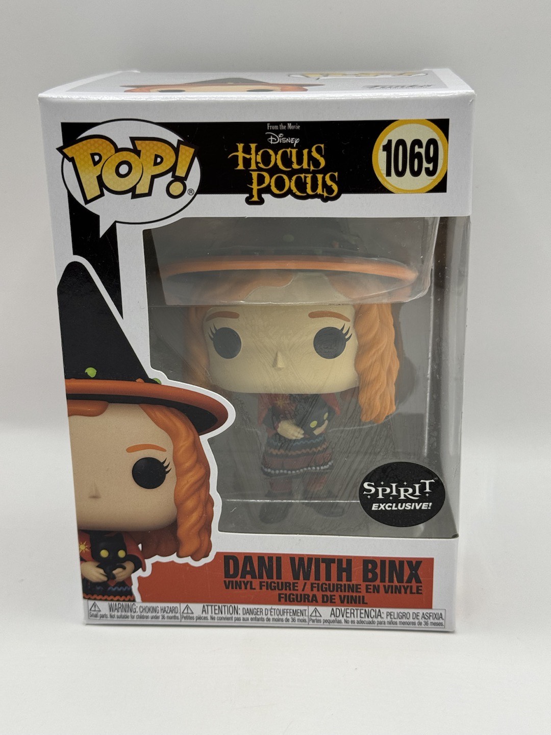 Funko Pop! Disney: Hocus Pocus - Dani With Binx - Spirit Exclusive - NIB
