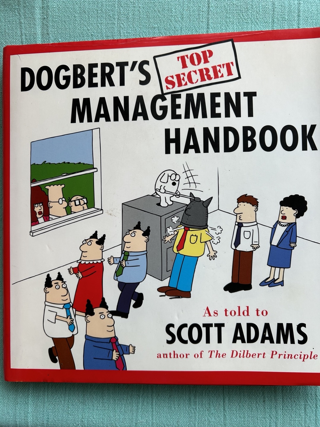 Dogbert's Top Secret Management Handbook by Scott Adams, Hardcover Book
