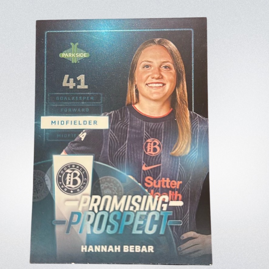 Hannah Bebar 2025 NWSL Vol. 1 Parkside Promising Prospect
