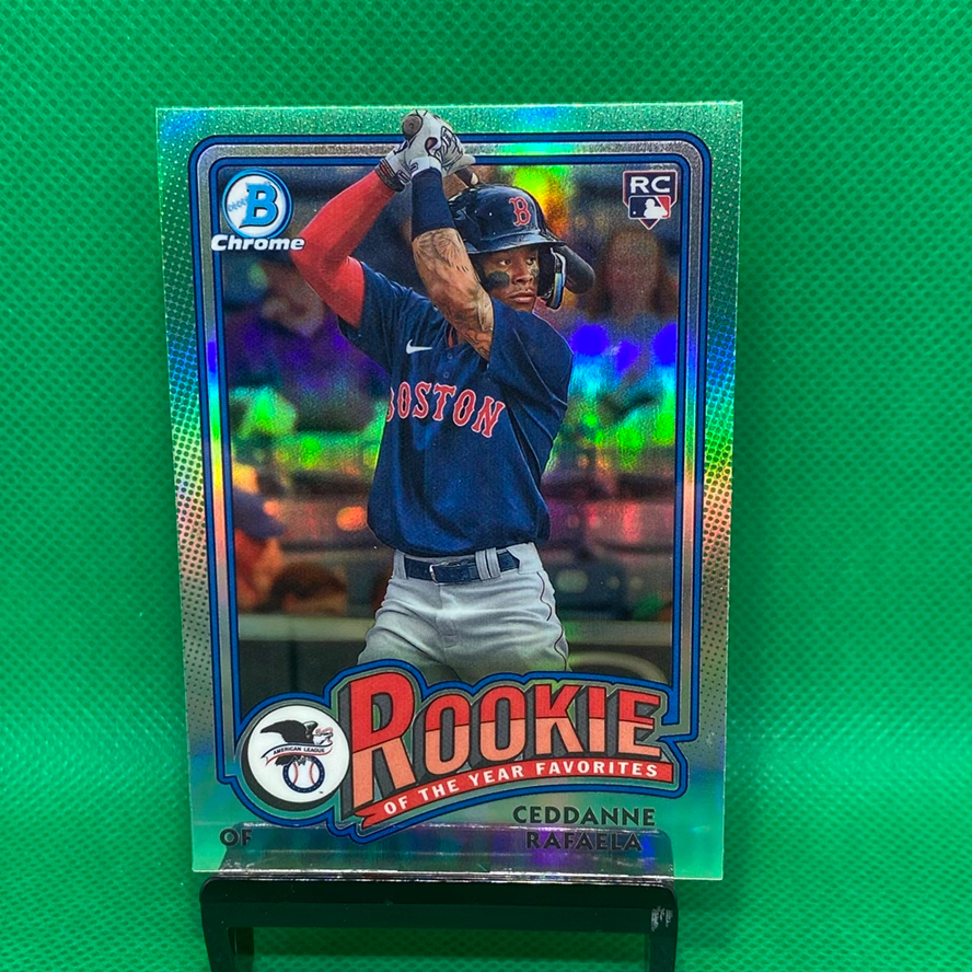 2024 Bowman Ceddanne Rafaela Rookie Of The Year Favorites Insert Rookie ...