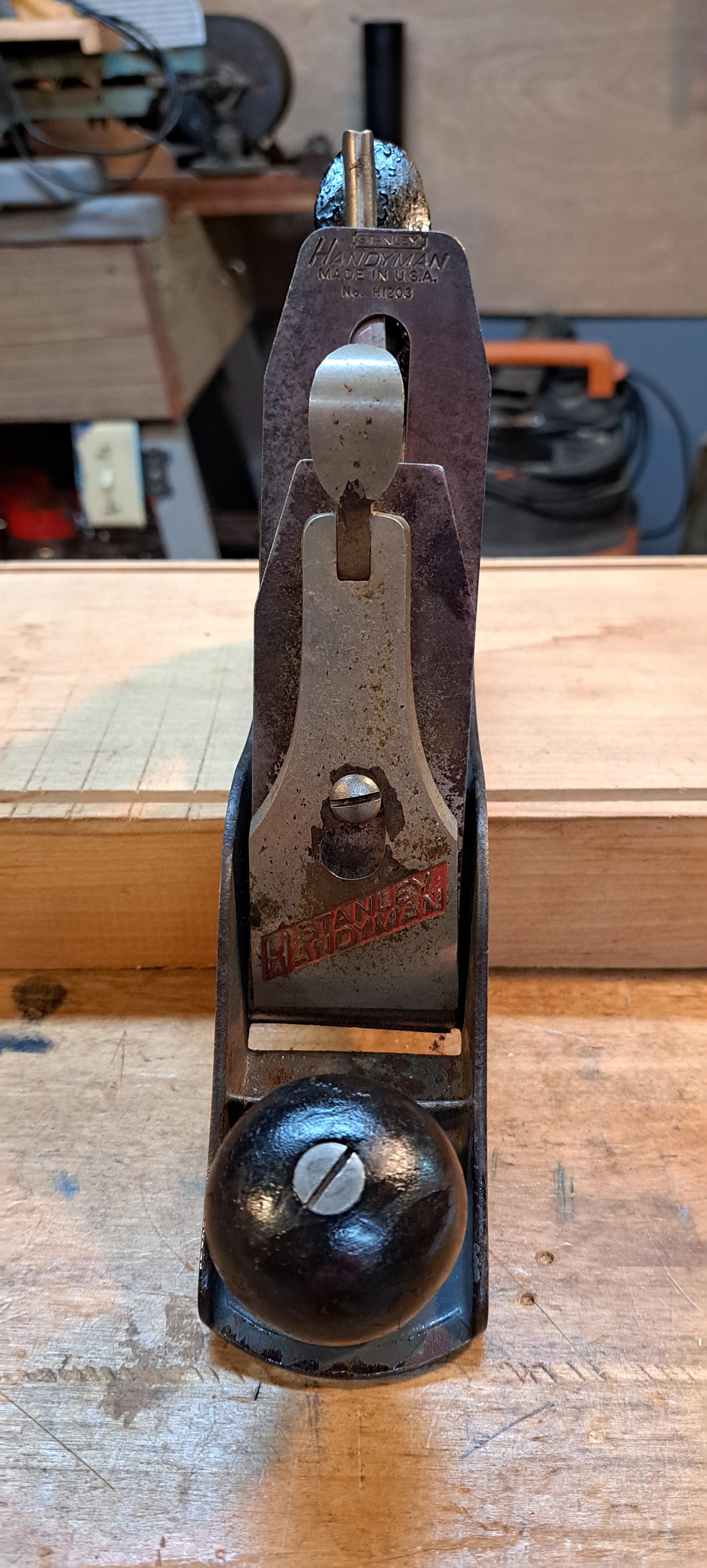 Stanley Handyman 3 Sized Smoothing Plane H1203 for Restoration