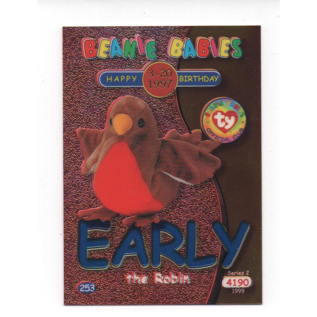 Early Birthday Card Blue - card #253 style #4190