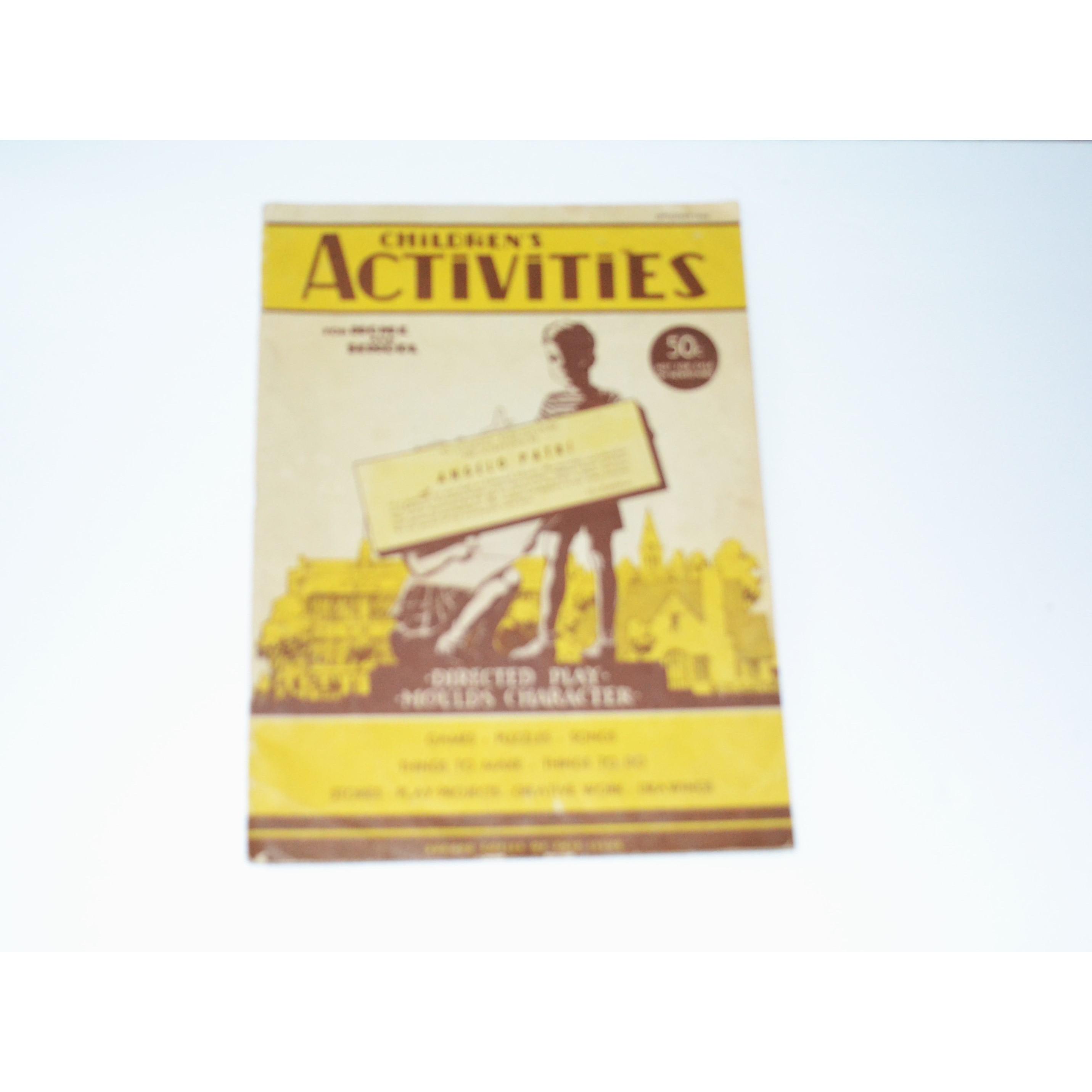 Vintage Magazine Children's Activities For Home And School Sept 1946 ...