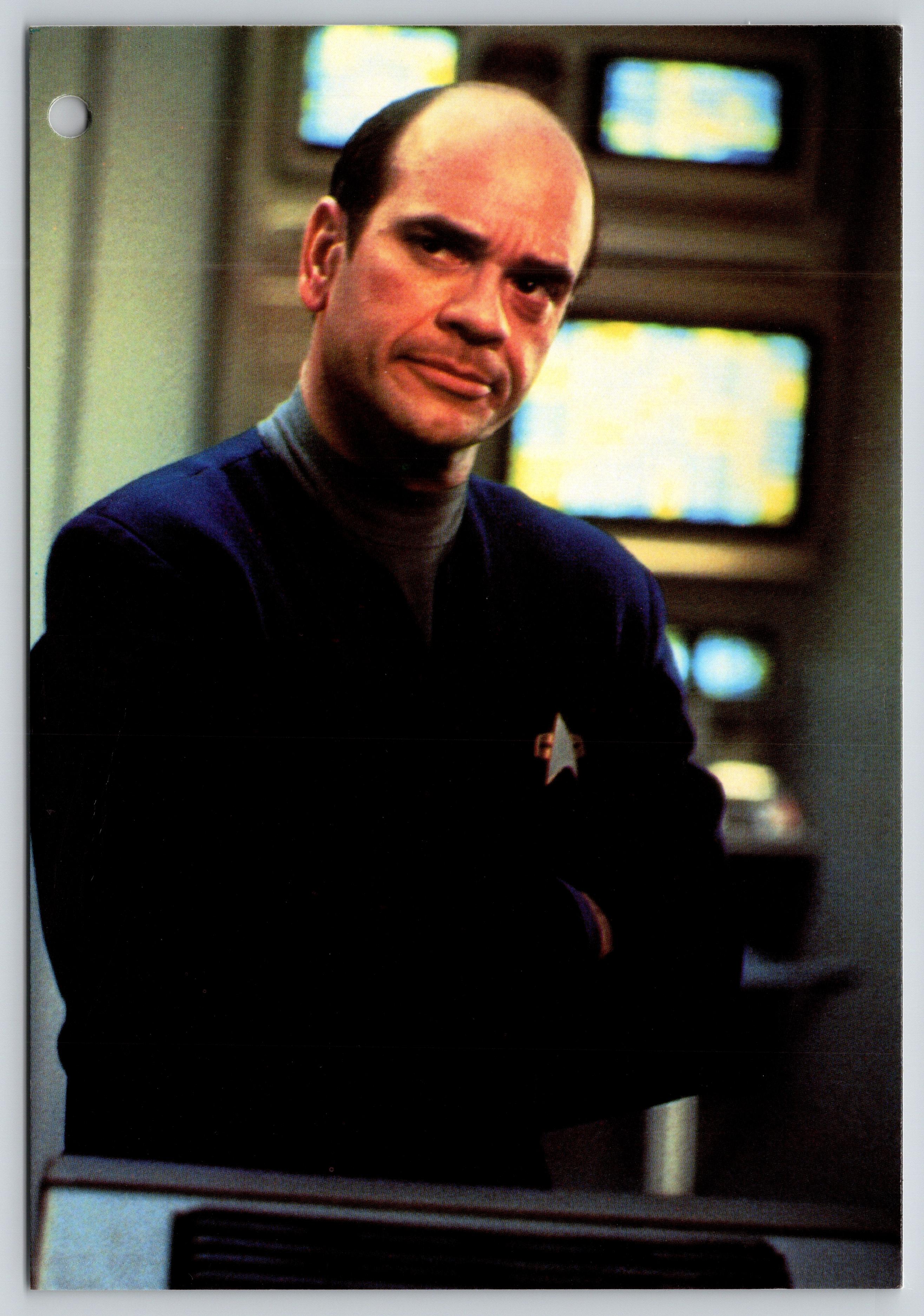 Postcard The Doctor Star Trek Voyager 1995 Robert Picardo Science ...