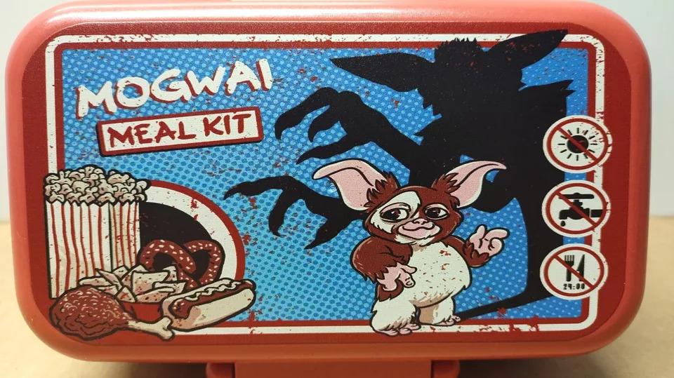 Gremlins Mogwai Gizmo Bento Meal Mini Lunch Box Store Case Fright Loot ...