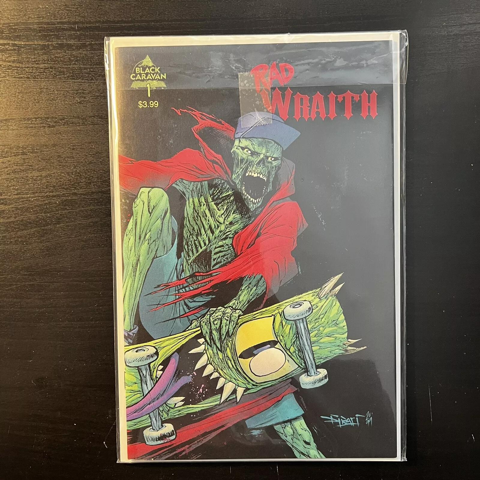 Rad Wraith #1 Cover A & 1:10 Variant DiBari Scout Comics 2022 Black Caravan