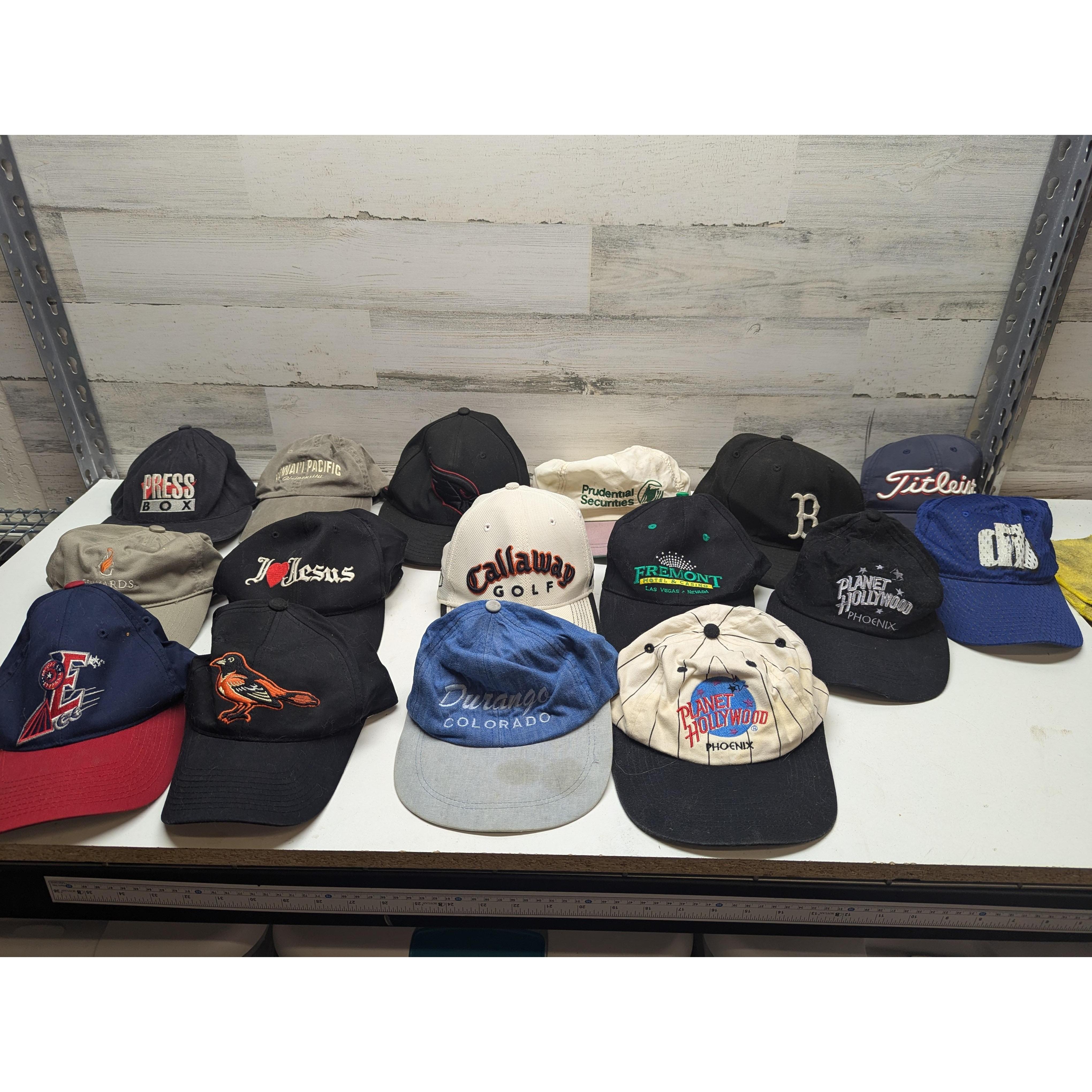 Lot of 15 Vintage/New Caps