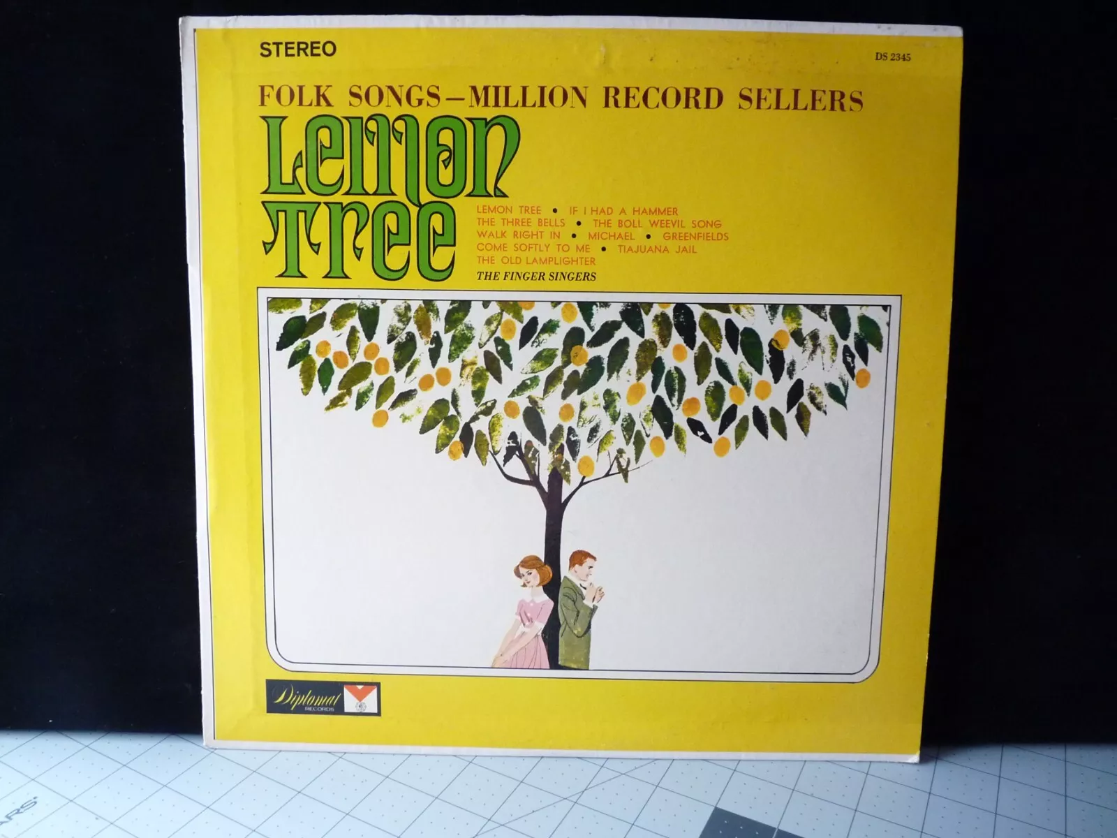 LEMON TREE by The Finger Singers Big Selling Folk Songs, LP, Stereo VG+/NM