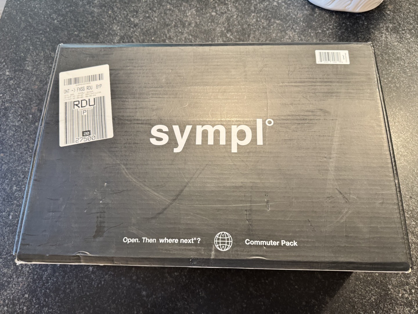 Sympl Commuter Pack 20L V1 Carbonate