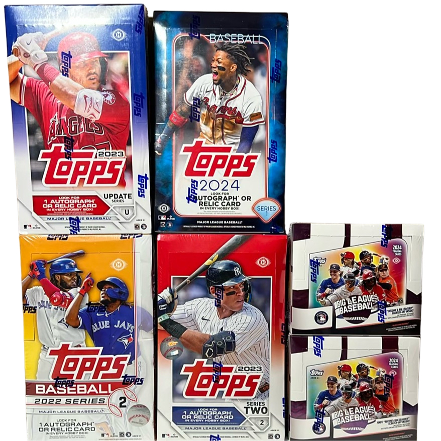 2022/23/24 Topps Baseball 6 Box Mixer Live Team Rip (First Timers Only ...