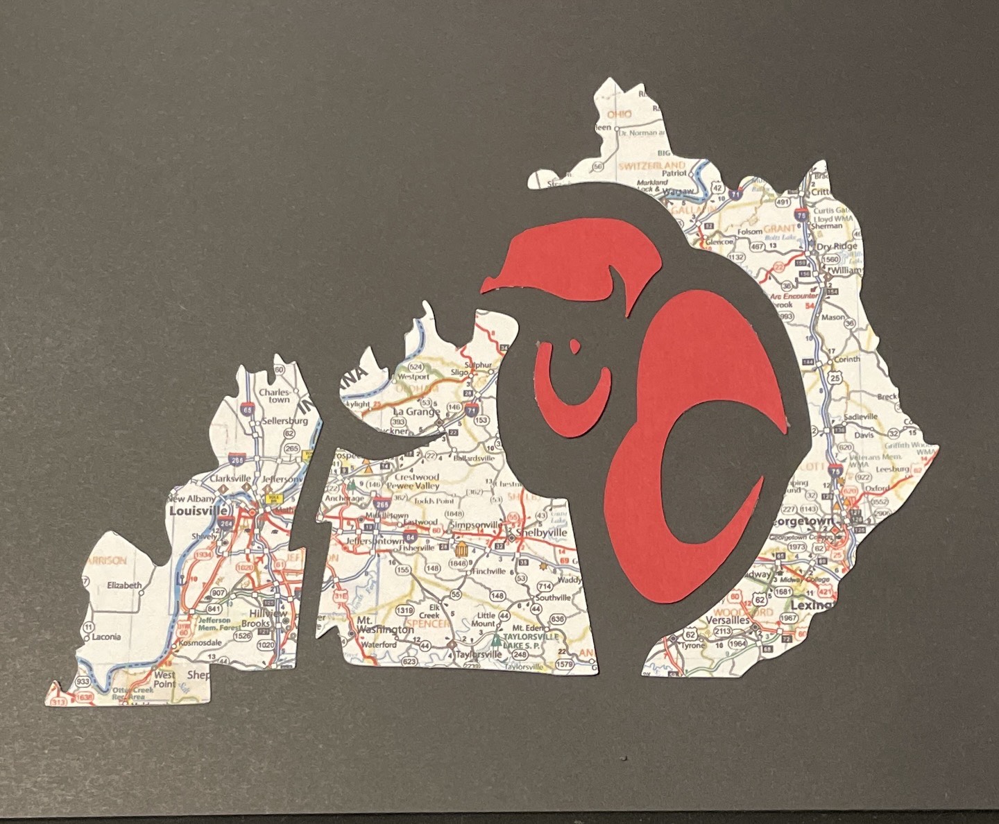 University of Louisville Mascot Map