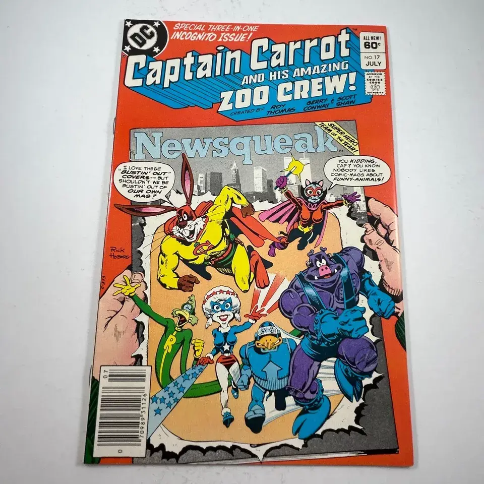 Captain Carrot and the Amazing Zoo Crew #17 DC Comics July 1983 - C9