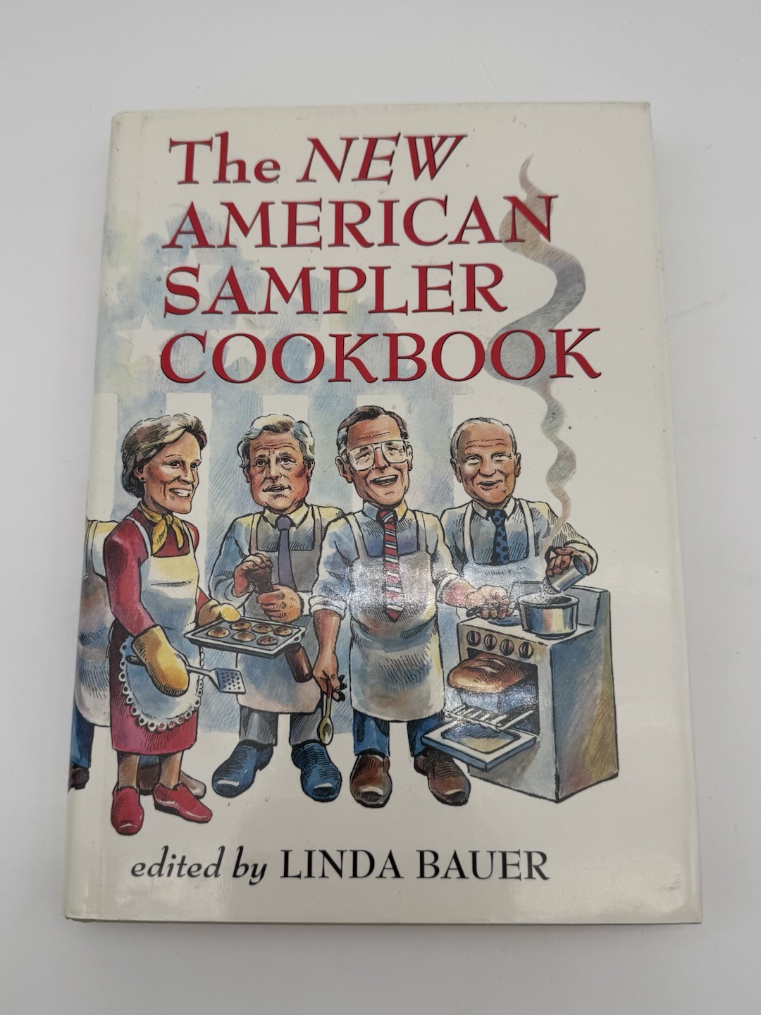Vintage New American Sampler Cookbook President Senator Congress