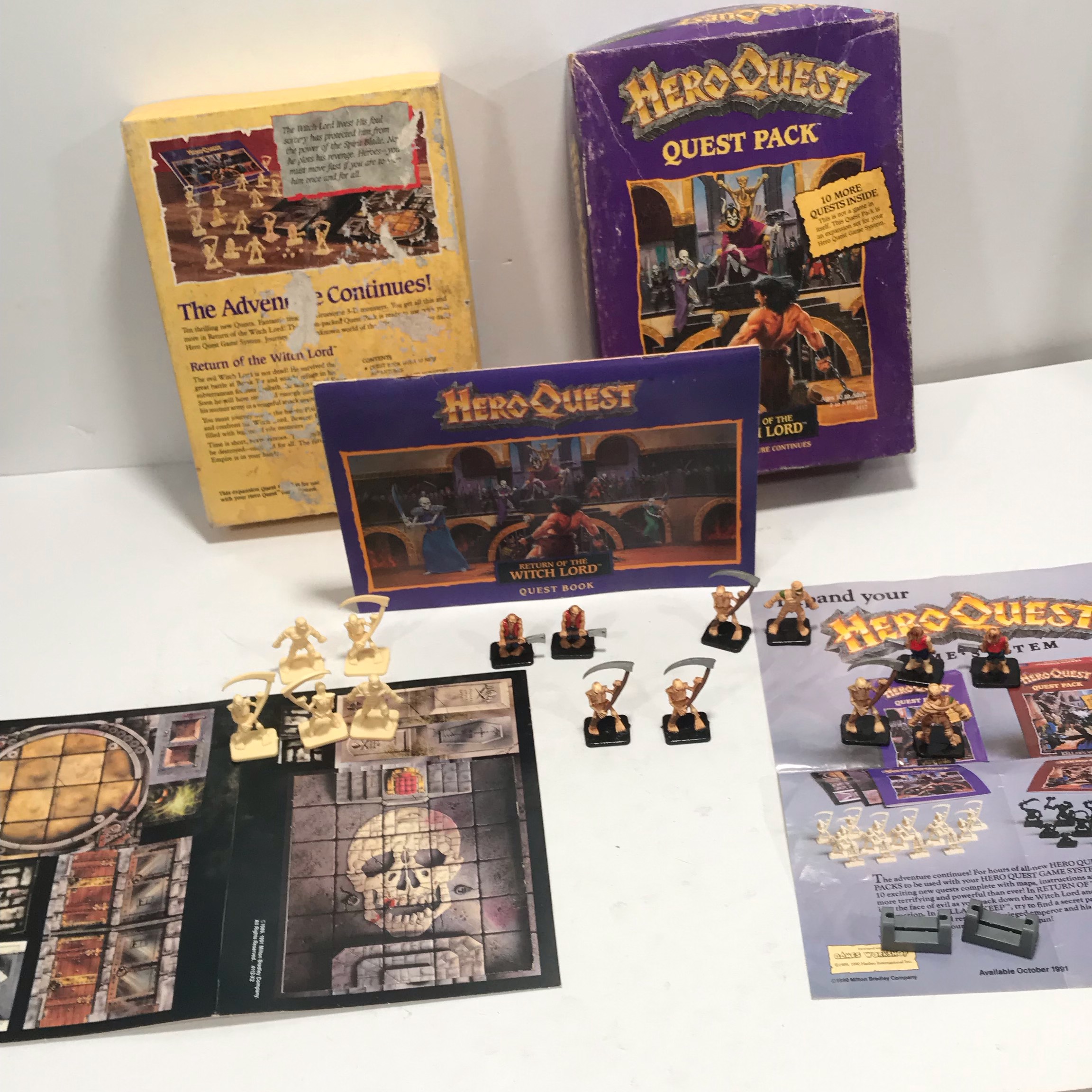 Hero Quest Return Of The Witch Lord Quest Pack