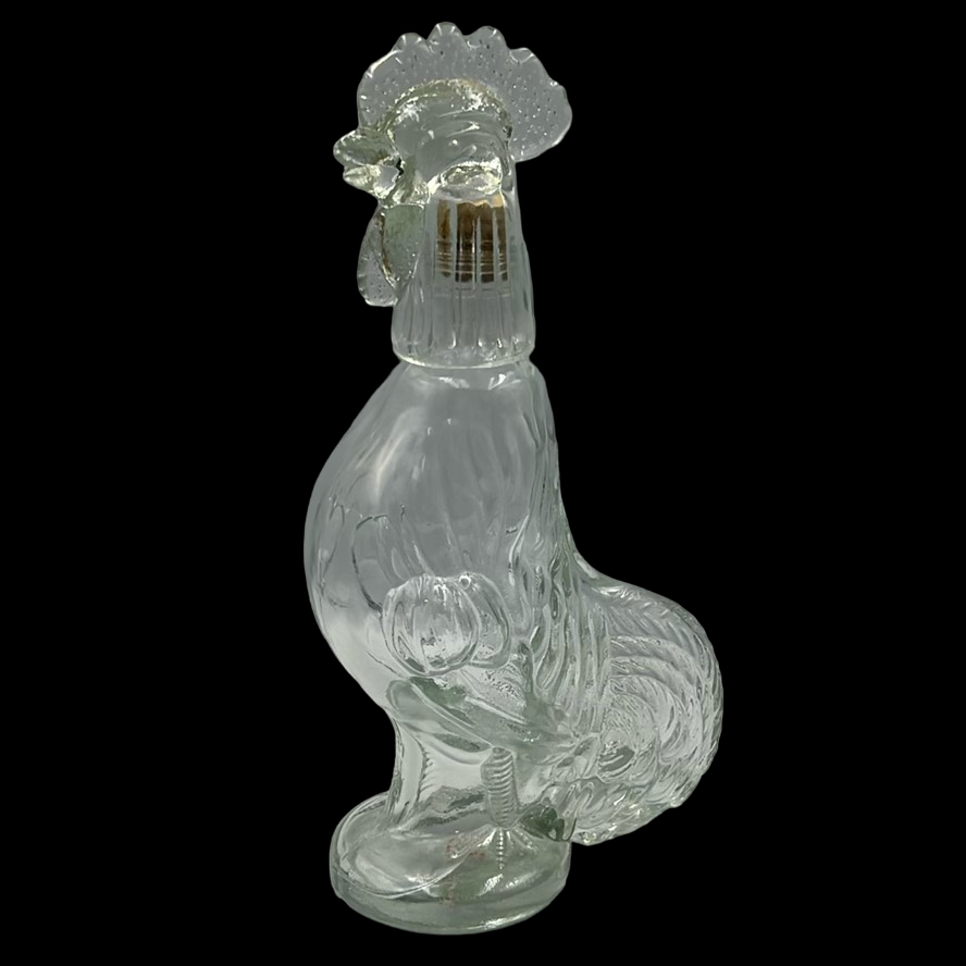 Vintage 70s A Hardy Cognac Rooster Figural Bottle Decanter Made in ...