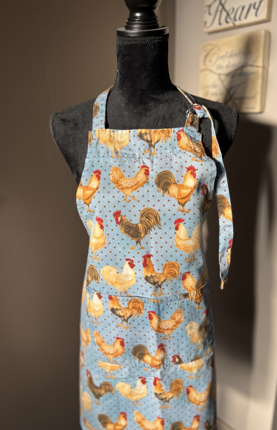 Chickens Bib Apron