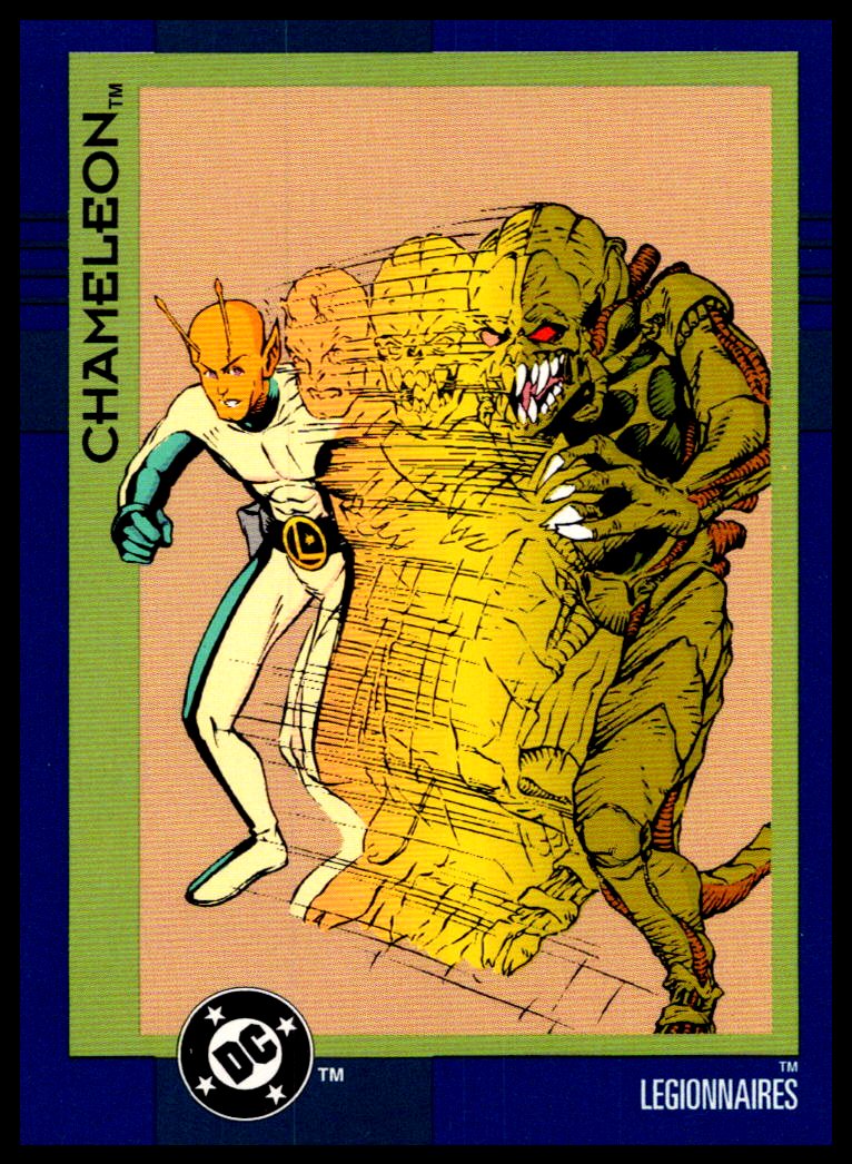 1993 SkyBox DC Cosmic Teams #87 Chameleon