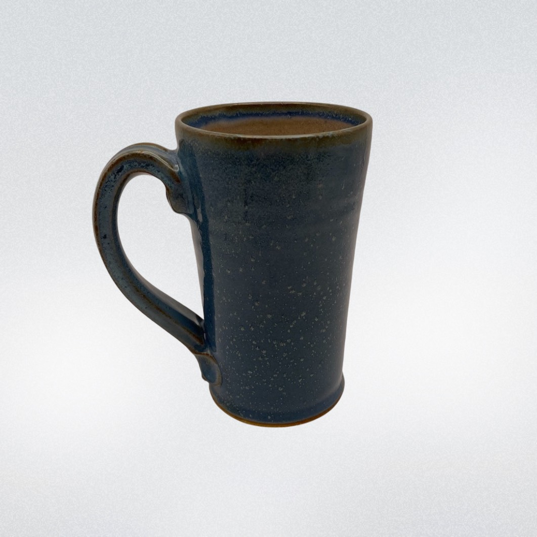 Narrow Land Pottery, Wellfleet, MA (NLP), Made by Joe McCaffery, Blue ...