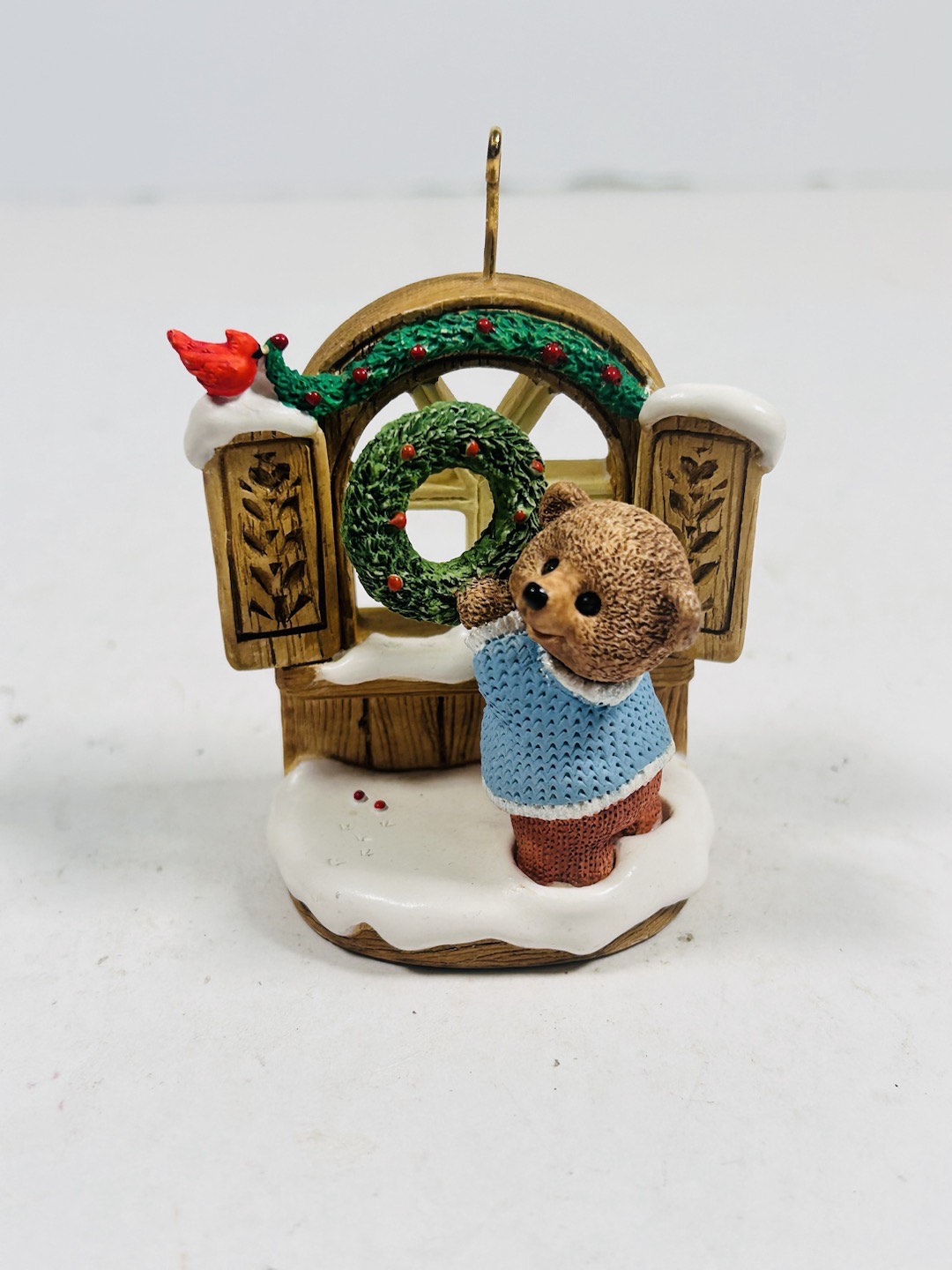 TENDER TOUCHES Welcome Sign - 1996 Hallmark Keepsake Christmas Ornament