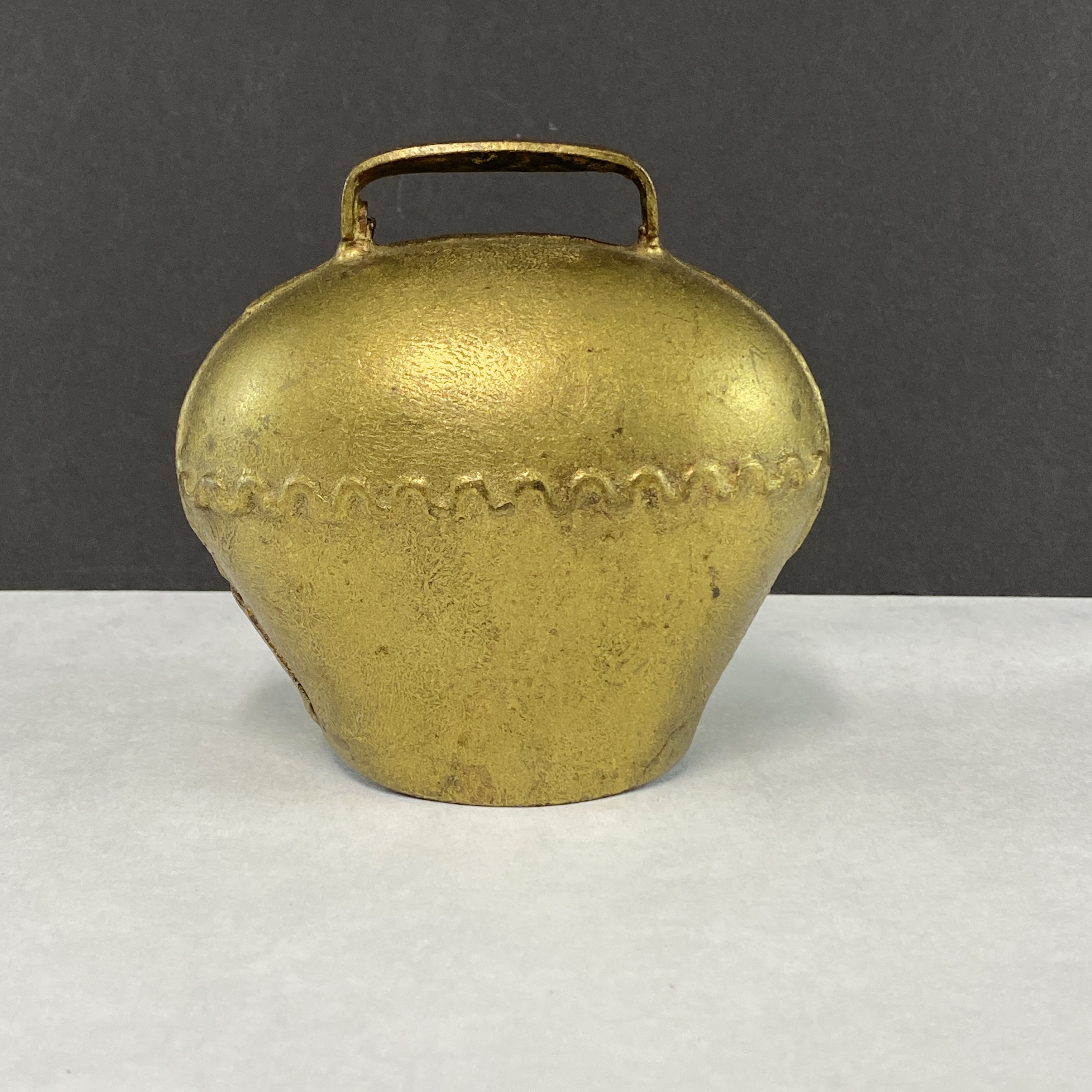 Vintage Brass Almglocken Percussion Cow Bell