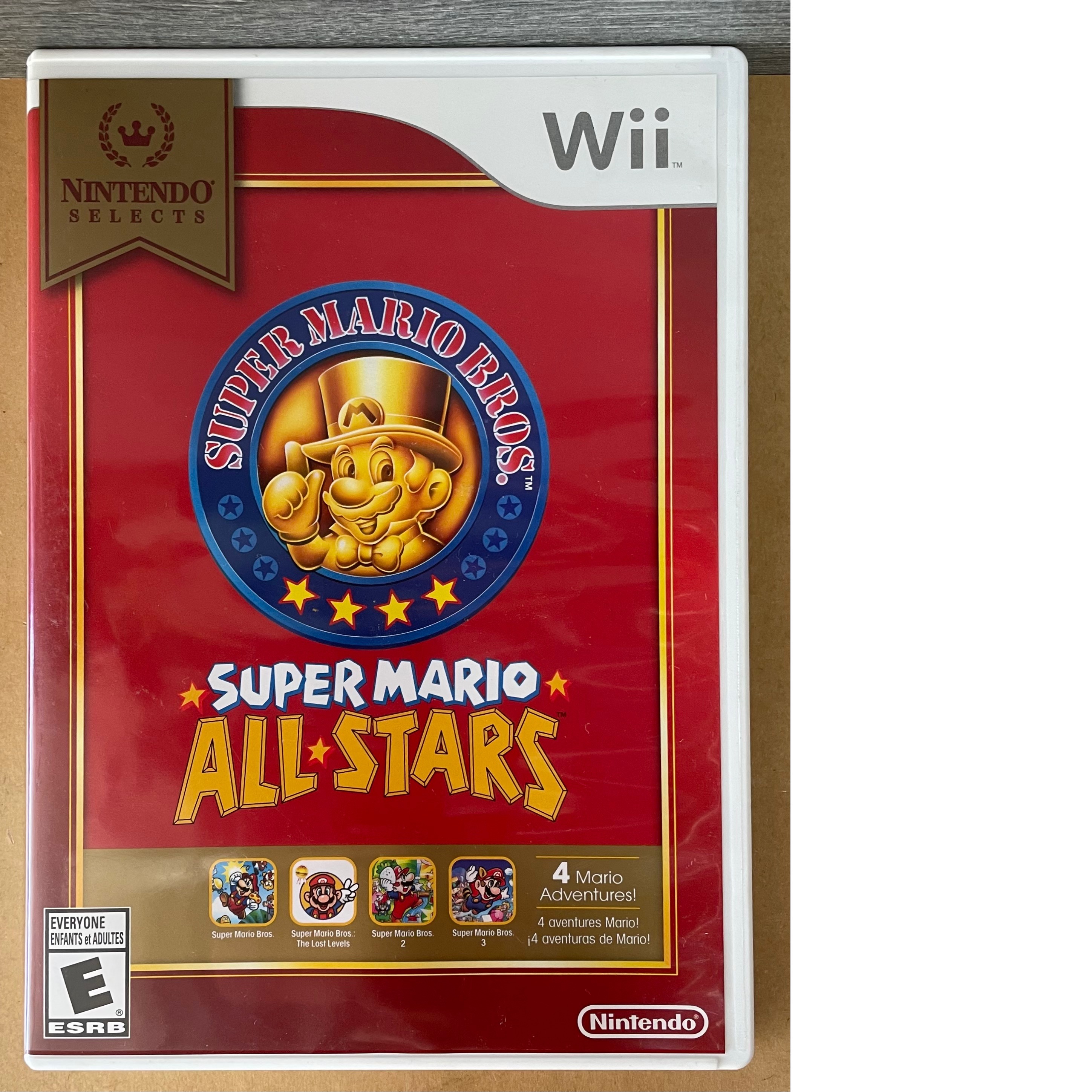 Super Mario All-Stars Nintendo Wii Game - Nintendo Selects Edition