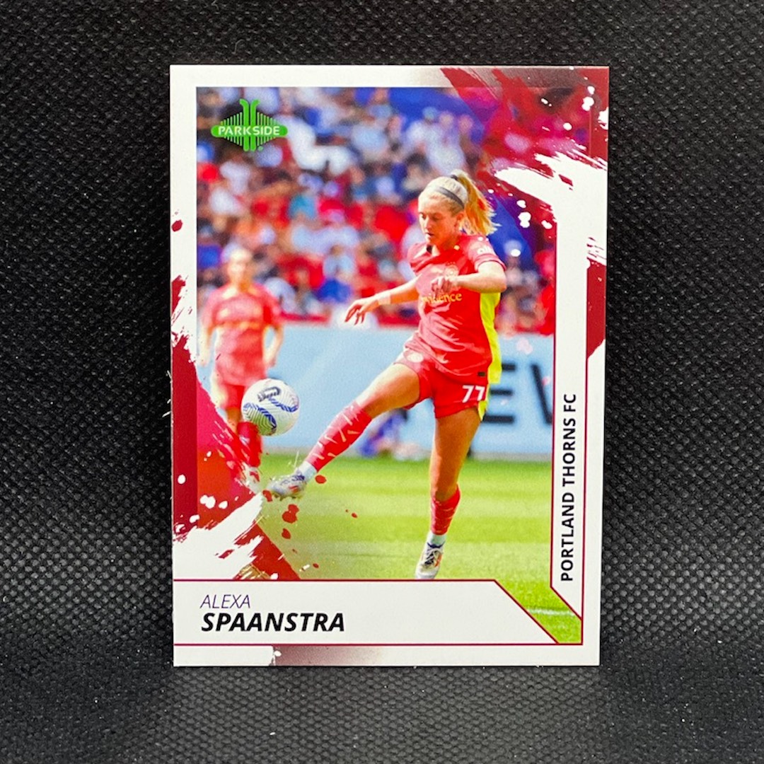 Alexa Spaanstra 2024 Parkside NWSL Vol 2 Traded Short Print Portland ...