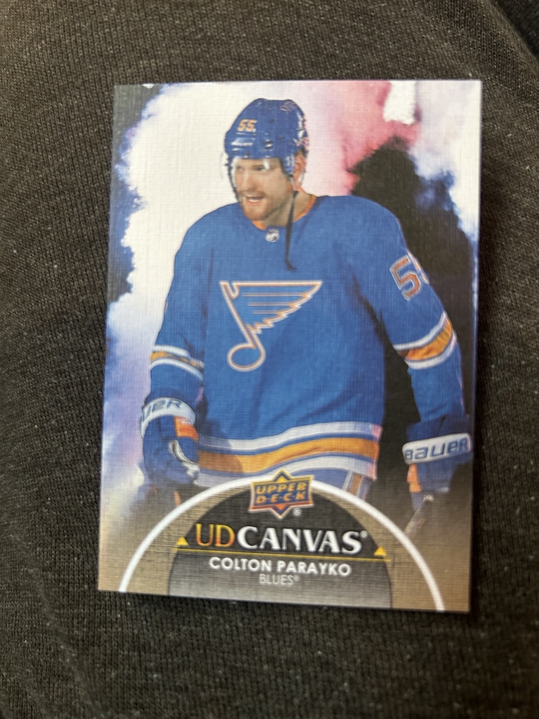 2021-22 UD Canvas Colton Parayko