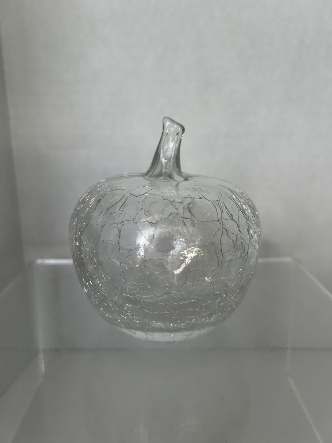 🍎Clear Crackle Apple Hollow