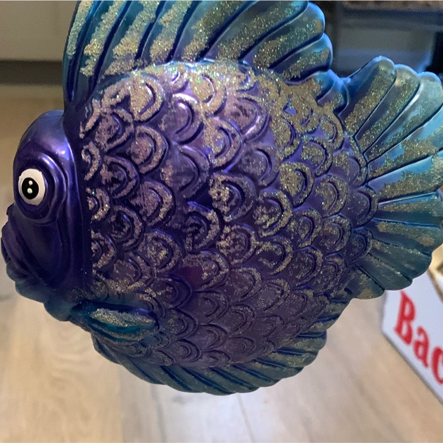 Glitter Fish Ornament