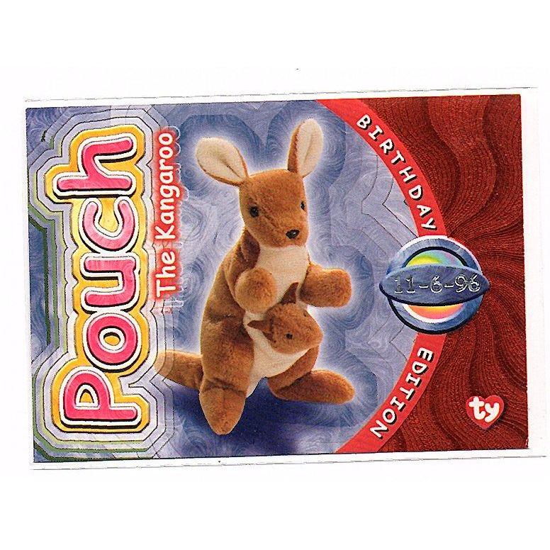 Pouch Birthday Card Orange - card #280 style #4161