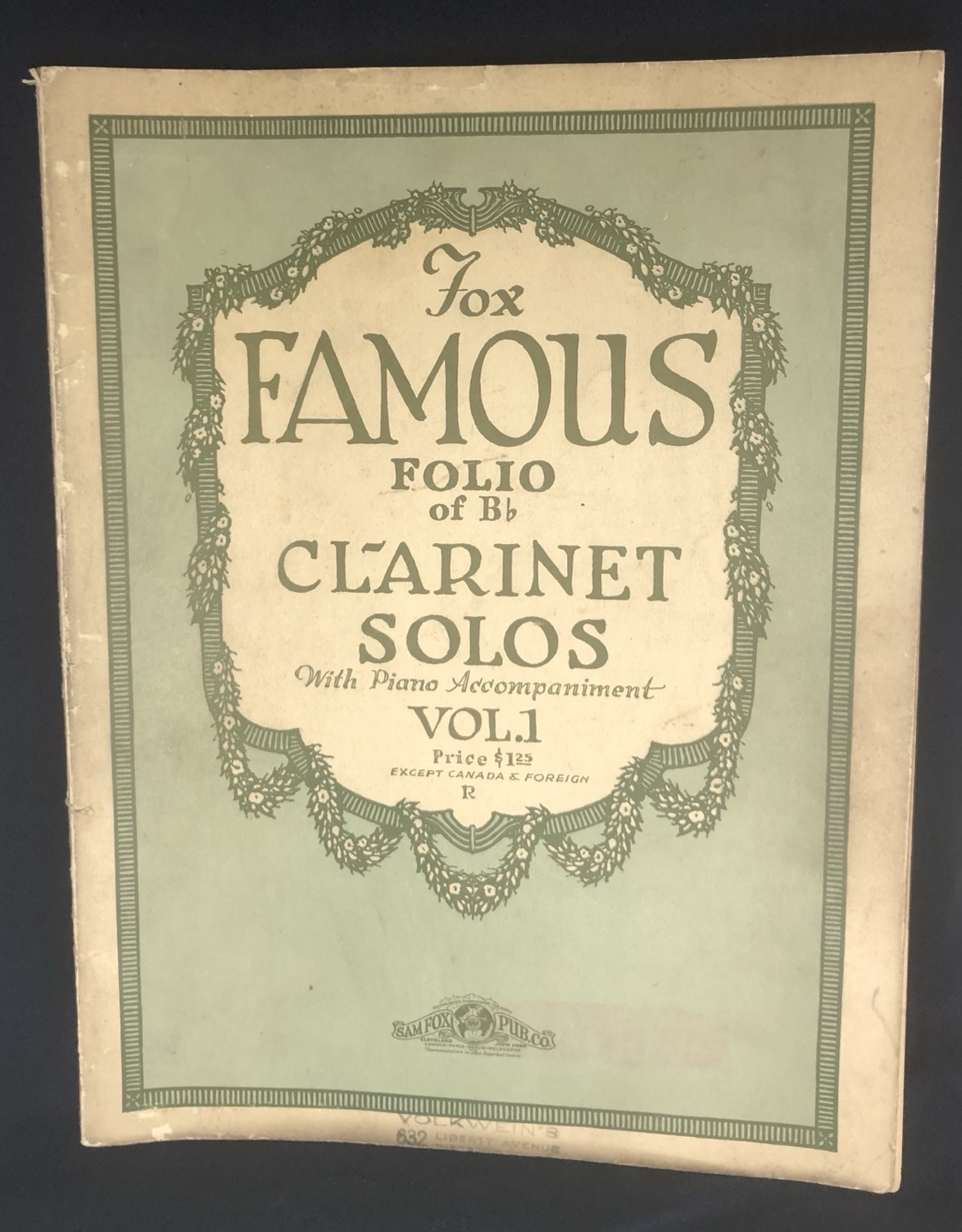 The famous Clarinet Solos