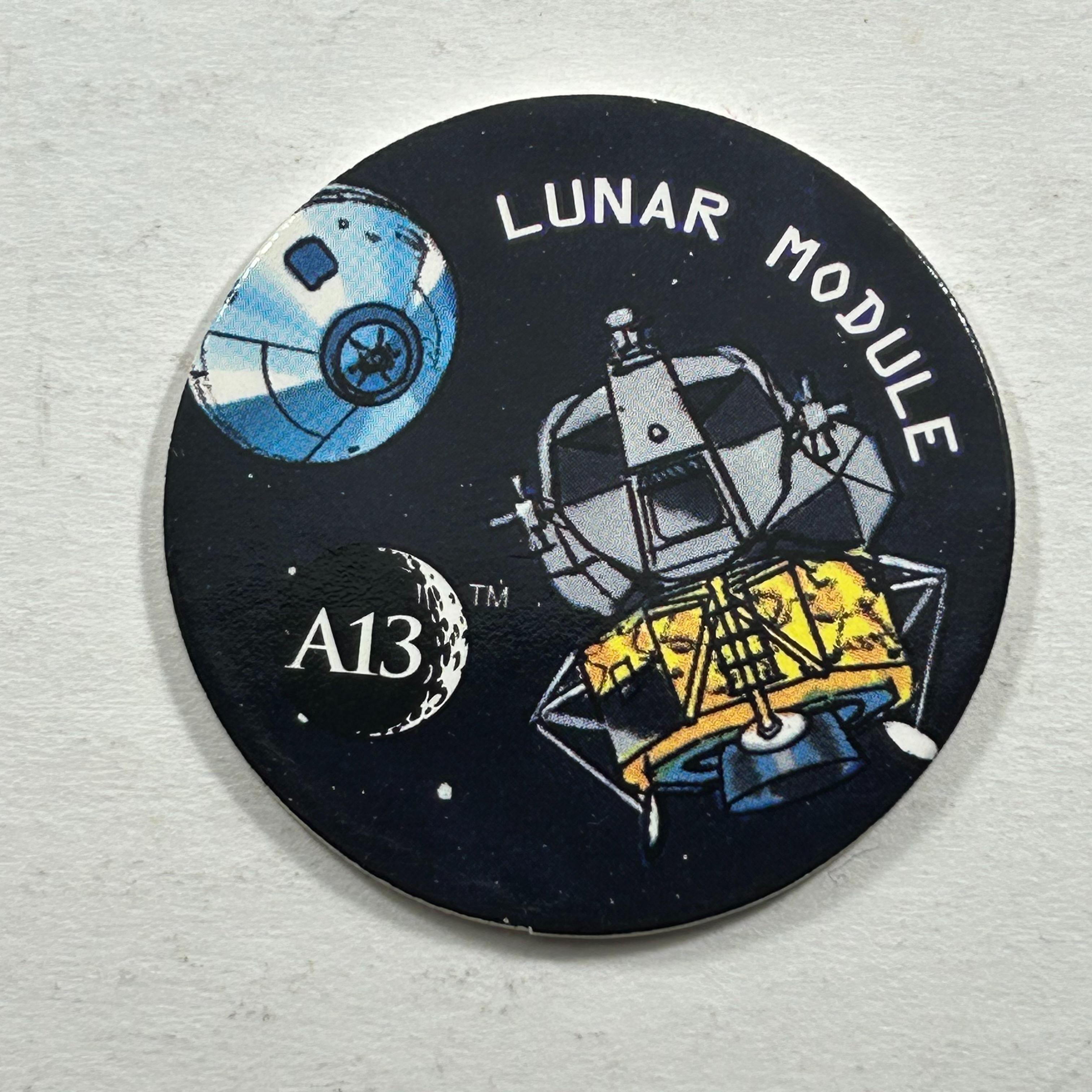 POGs Apollo 13 POG #16 Lunar Module A13 NASA Hardee's Food Service 1995 ...