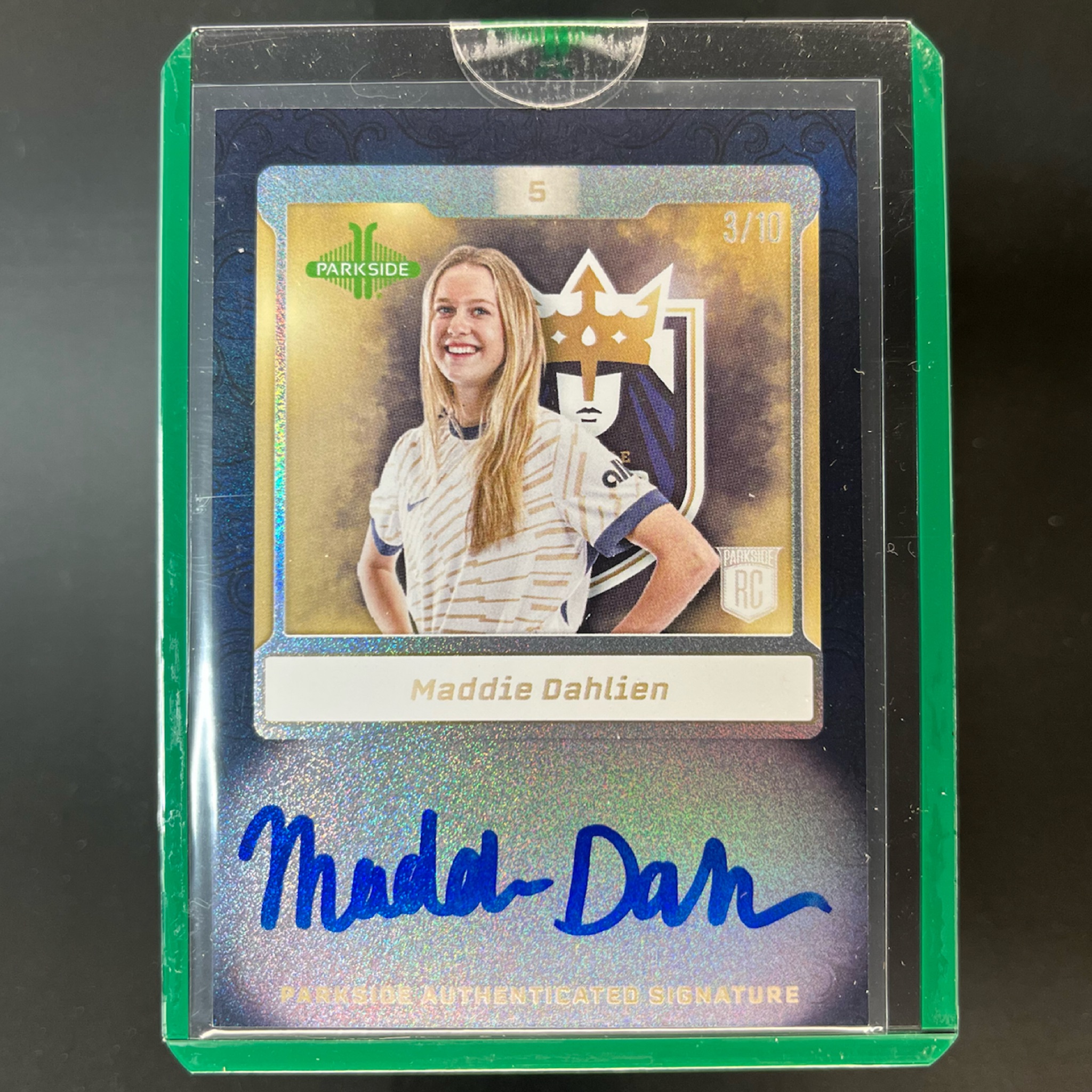 Maddie Dahlien 2025 Parkside Vol 1 NWSL Signature Series Autograph ...