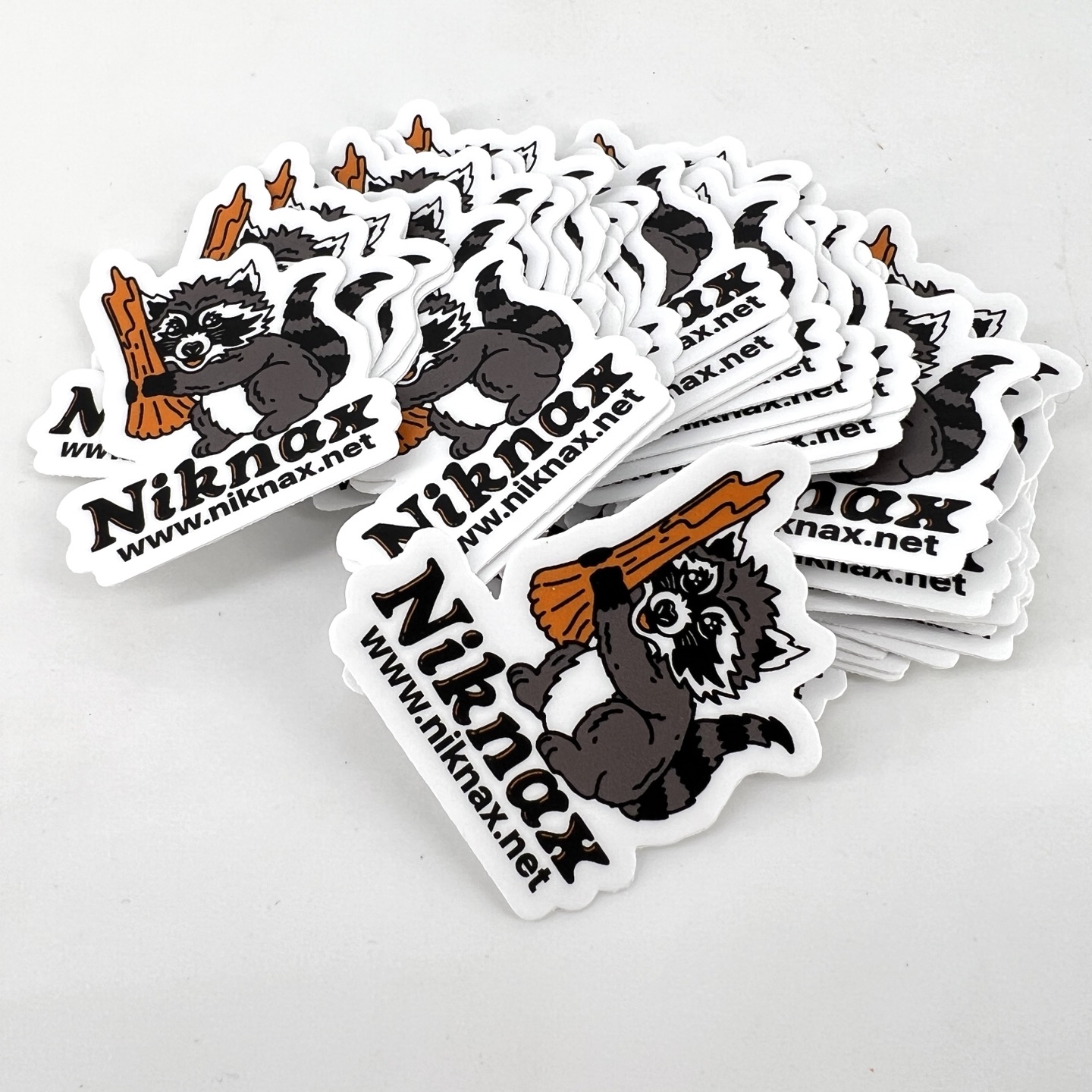 50 Pack Niknax Promotional Stickers