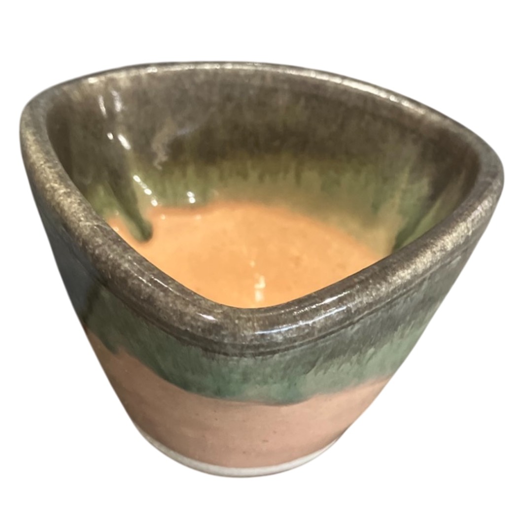 3.25” Tall Signed Lisa Howe Pottery Planter